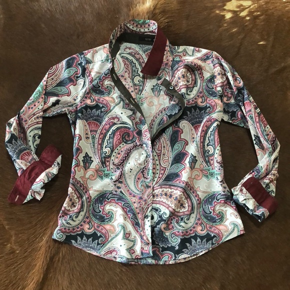 Etro | Tops | Etroblouseshirt 42 | Poshmark